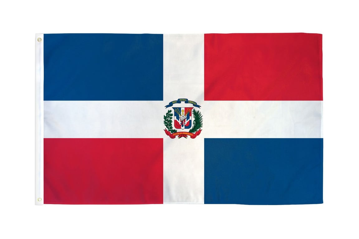 GENERICO Bandera de Republica Dominicana de 90cm x 60cm | falabella.com