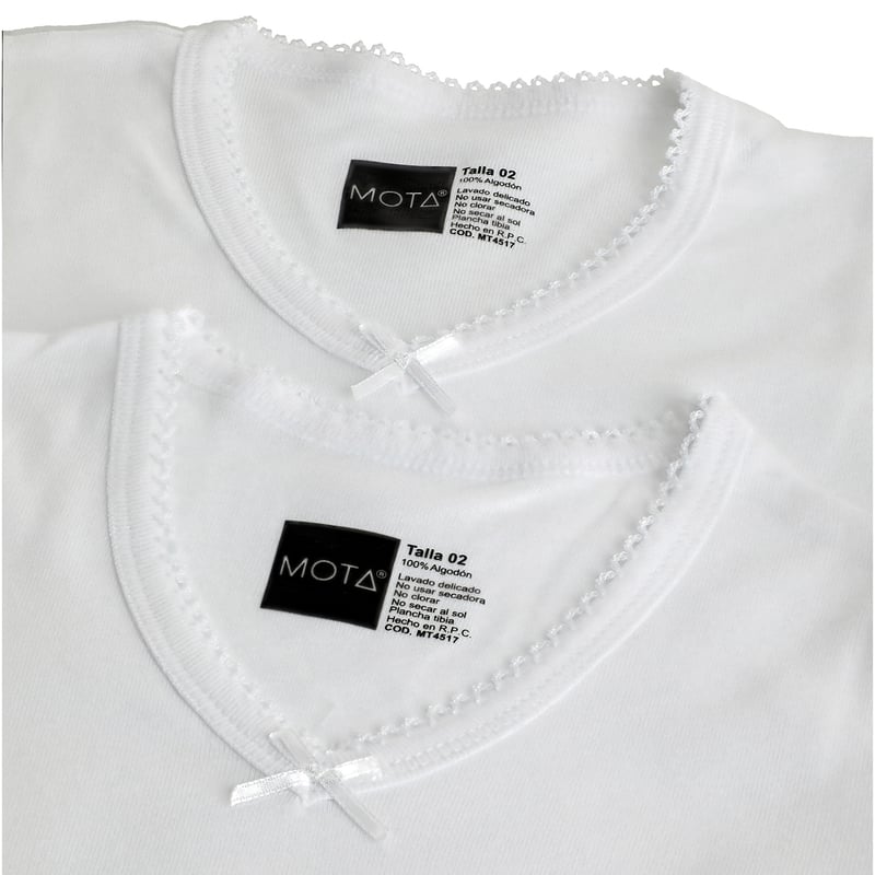 MOTA Camiseta manga larga algodón pack 2 mota | falabella.com