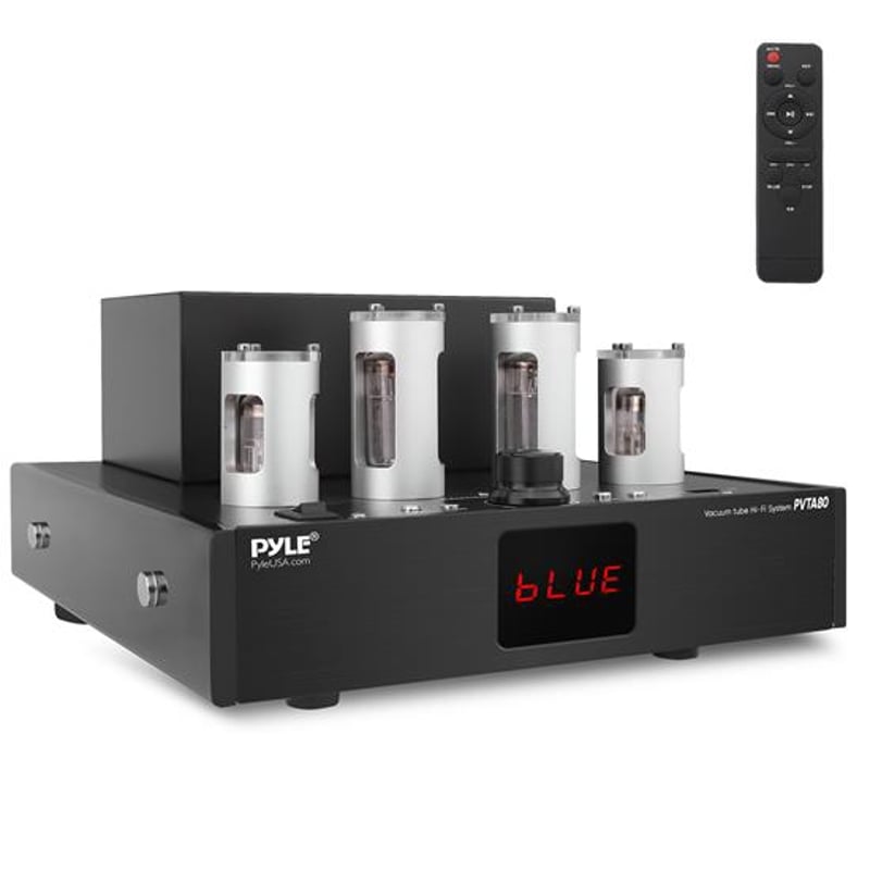 PYLE Receiver Amplificador Bluetooth a Tubos Pyle Audio 500 watts ...