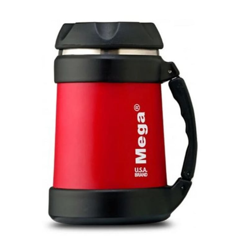 MEGA Termo de Comida 500 ML MegaPower Recipiente Rojo con Asa ...