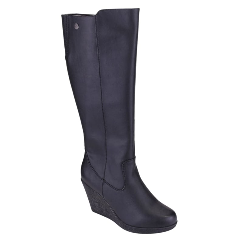 CHALADA Bota Mujer Negro Plataforma Chalada Wedge-36 | falabella.com