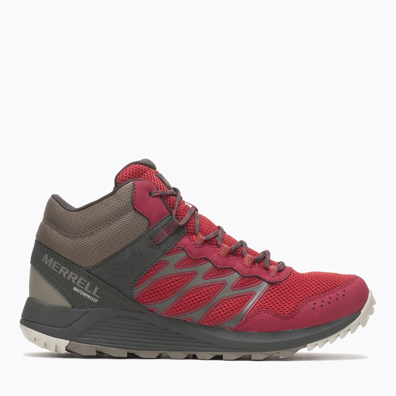 MERRELL Botín Hombre Wildwood Mid Wp Rojo MERRELL | falabella.com
