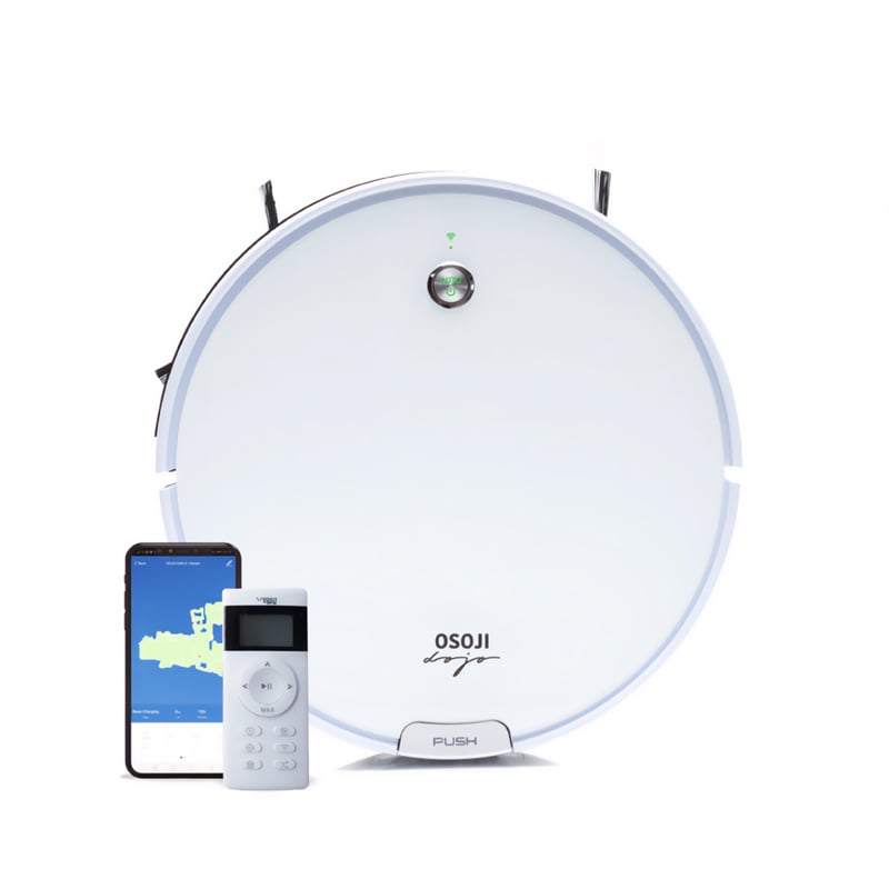 Aspiradora Robot Inteligente Silenciosa Osoji D990 conexión WiFi OSOJI ...