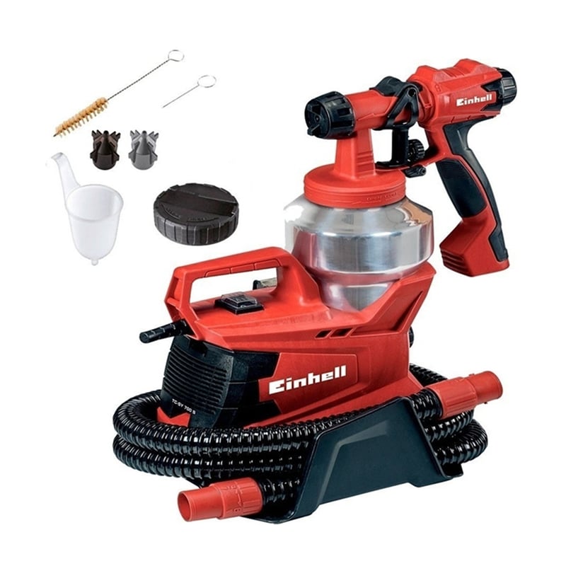 EINHELL PISTOLA PARA PINTAR ELECTRICA PULVERIZADOR 700W EINHELL ...