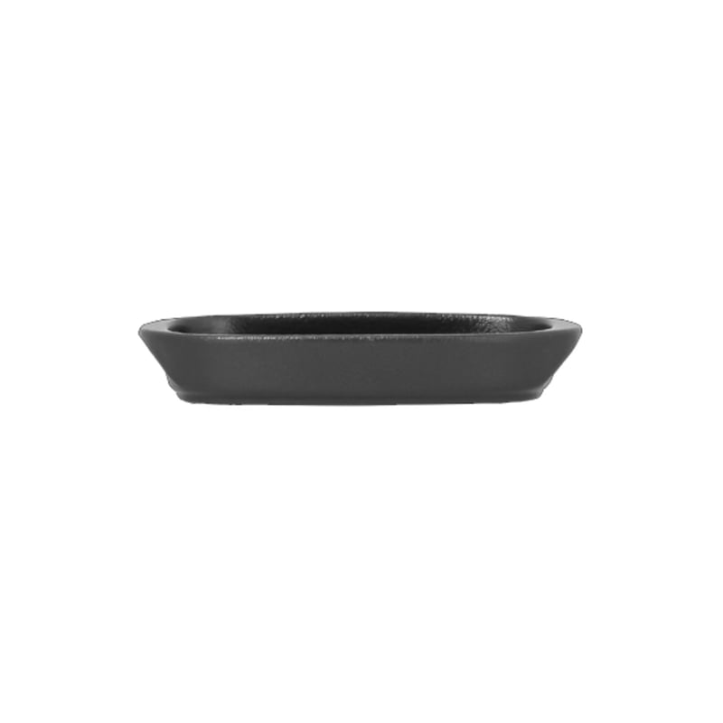 RAK PORCELAIN SET DE 6 PLATO RECTANGULAR PORCELANA NEGRO 17CM NEOFUSION ...