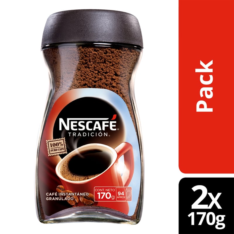 NESCAFE Café Nescafé® Tradición Frasco 170g Pack X2 | falabella.com