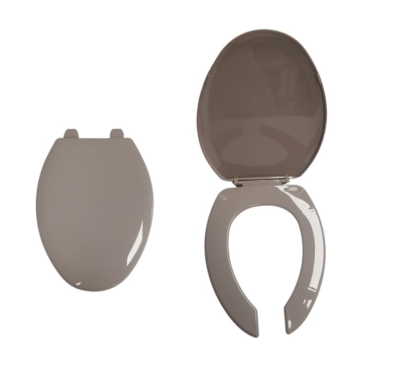 Tapa Wc Café Claro Aro Abierto Alargado | Sodimac - Falabella