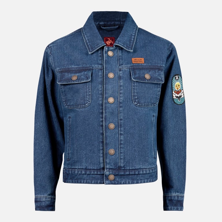 HAKA HONU Chaqueta Mujer James Jeans Azul Haka Honu | falabella.com