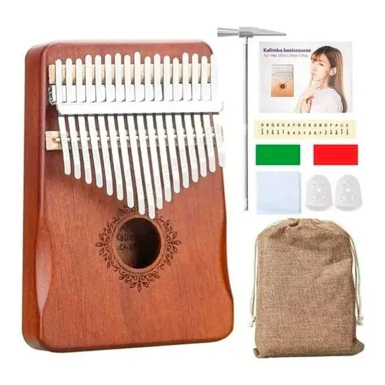 ESHOPANGIE Kalimba Instrumento Musical De 17 Tono De Madera | falabella.com