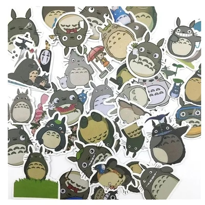 GENERICO 50 Stickers Totoro - Etiquetas Autoadhesivas | falabella.com