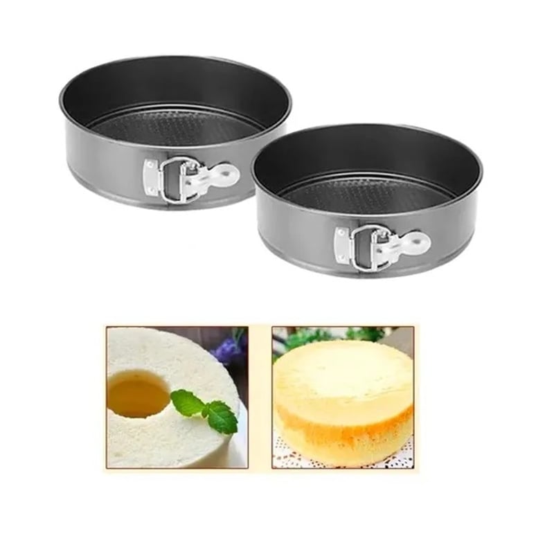 Pasteleria 2 Molde Torta Moldes Queque Moldes Desmontables Mini Redondo ...