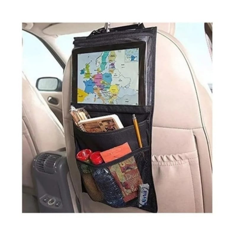 GENERICO Soporte Organizador Porta Tablet De Asiento Trasero De Auto ...