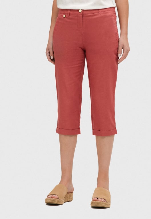 CANADIENNE Pantalón Marfa Capri Terracota | falabella.com