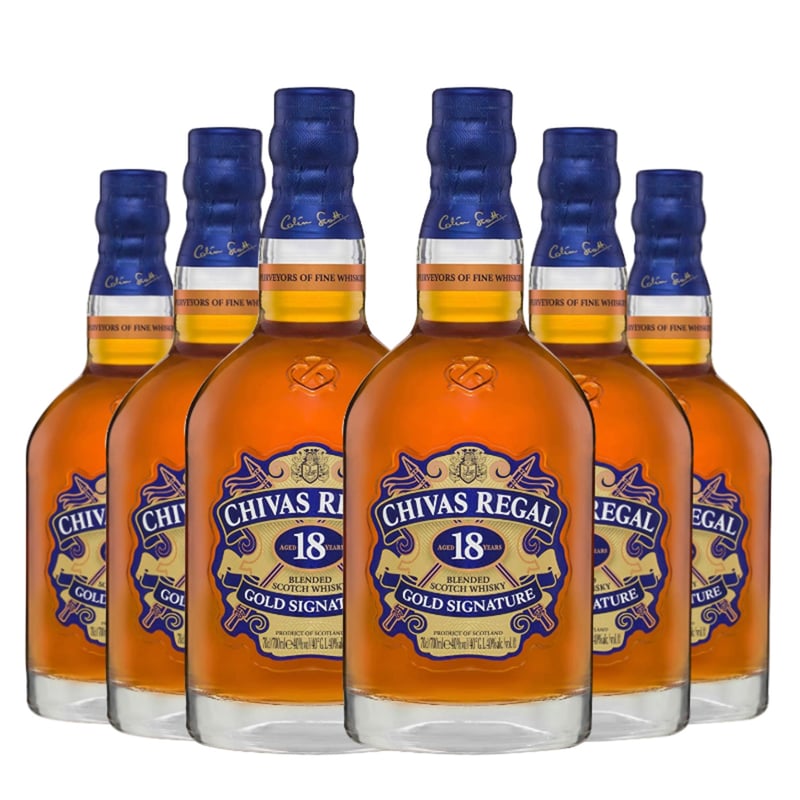 CHIVAS REGAL 6 Whisky Chivas Regal 18 Años | falabella.com