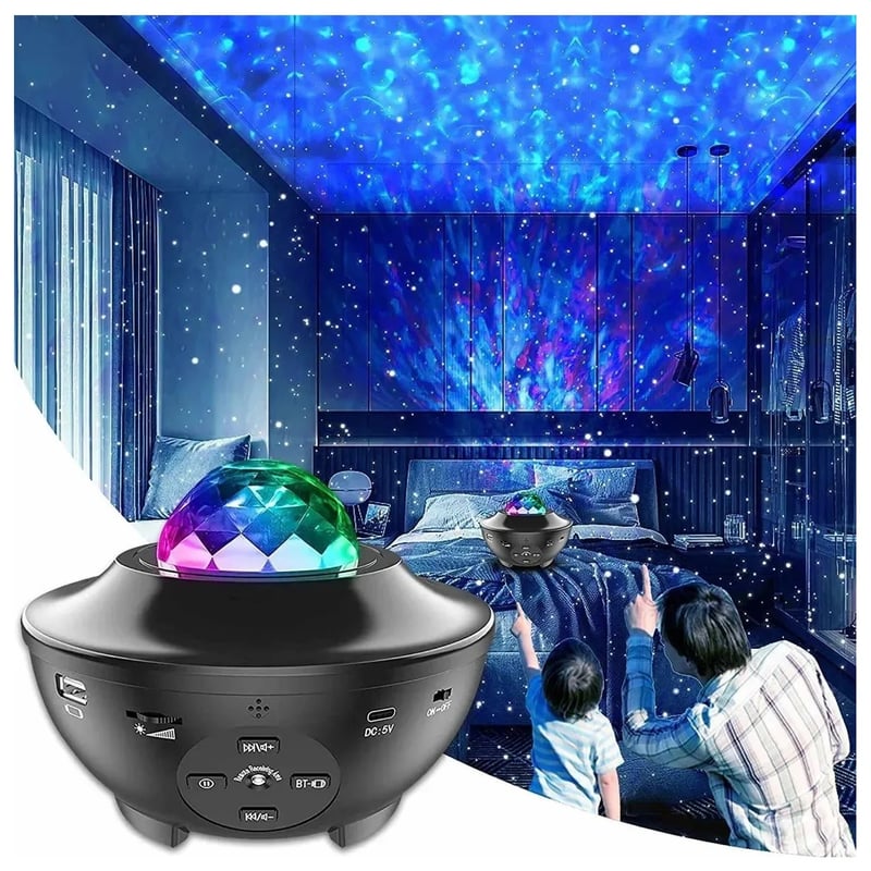 Proyector De Galaxia Estrellas Led Y Sonido Bluetooth | Sodimac - Falabella