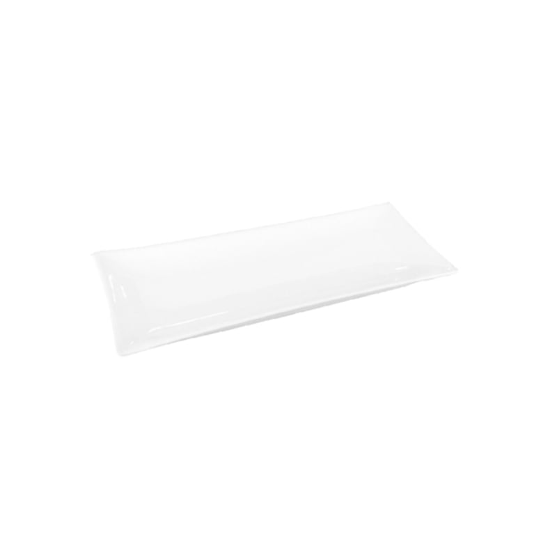 STAR FINE PORCELAIN SET DE 6 PLATOS RECTANGULAR BAJOS DE PORCELANA ...