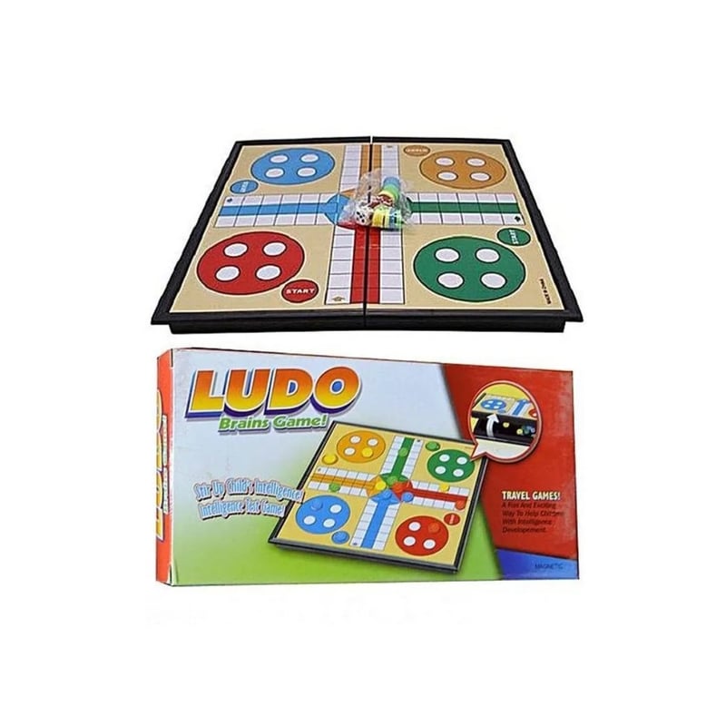 Ludo Magnetico Juego Mesa Clásico Educativo Tablero 24 x24 | Sodimac ...