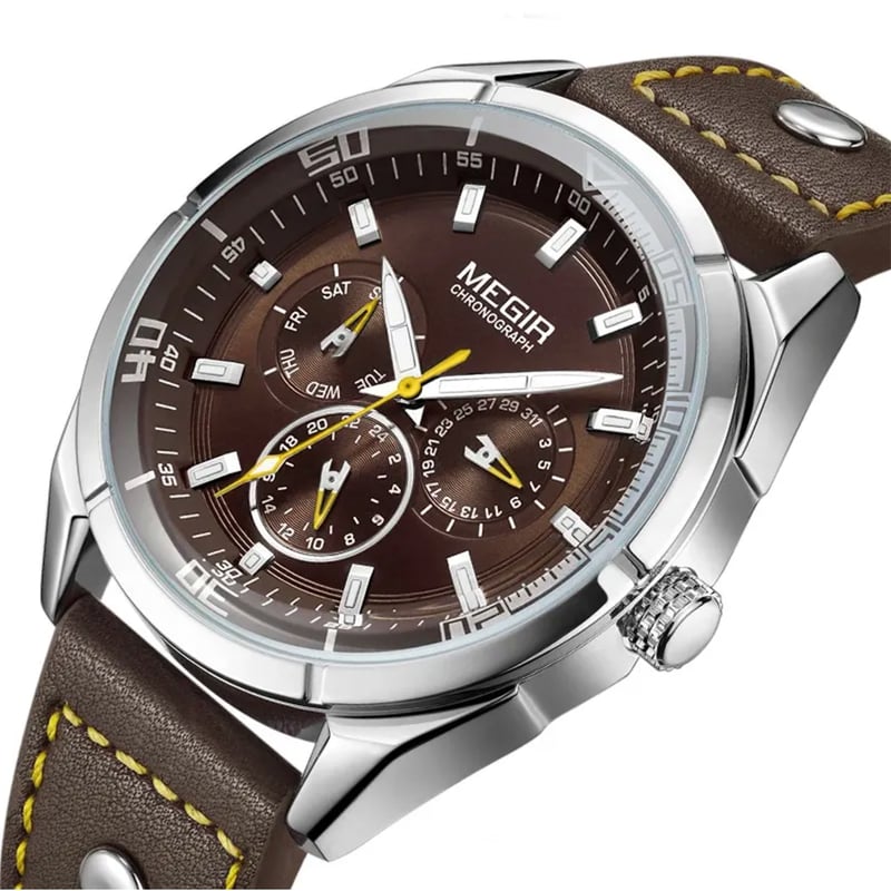 MEGIR Reloj Megir Cronografo Casual Hombre | falabella.com