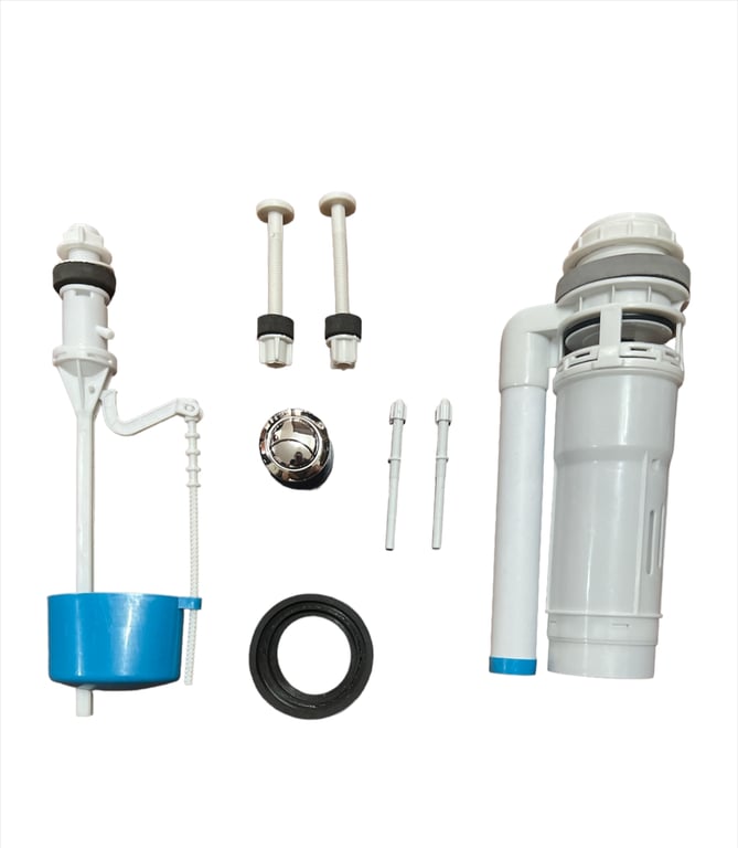Kit Completo de Reparación con llenados de válvulas Para inodoros Y396 ...