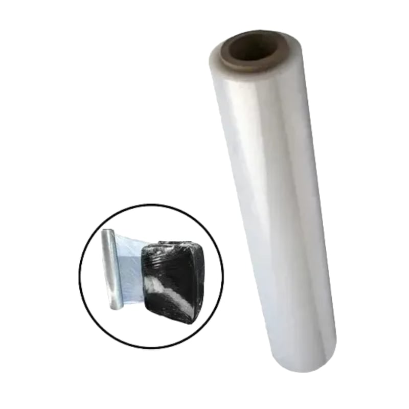 GENERICO Set 6 Rollo Alusa Industrial Transparente Film 200 Mts ...