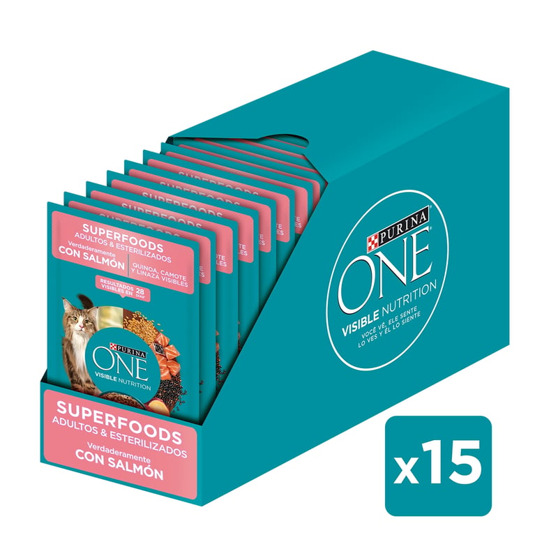 PURINA ONE Pack Gato PURINA ONE® Adultos Esterilizados Superfoods ...