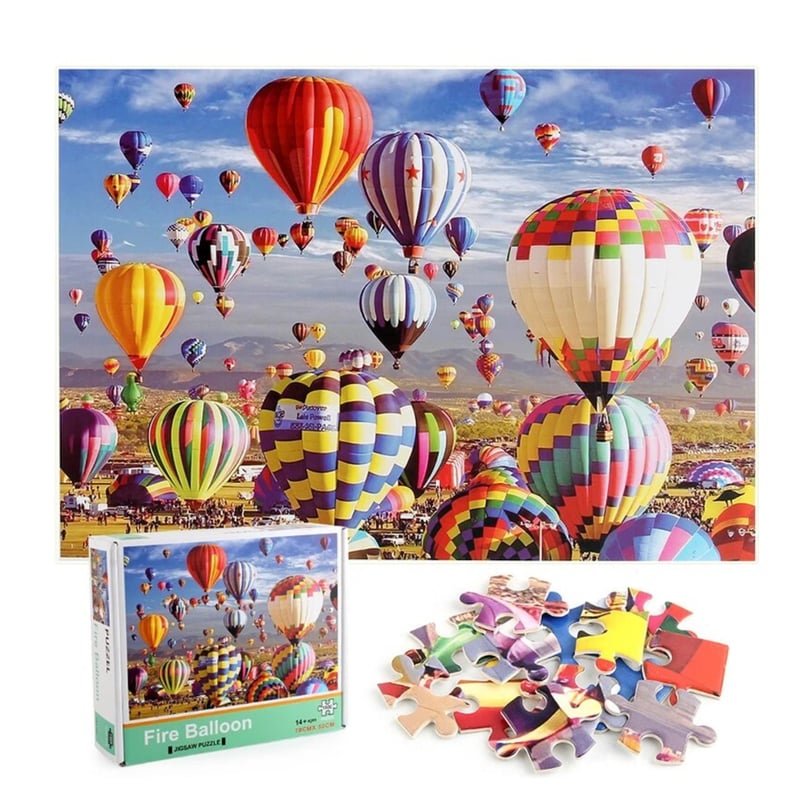 GENERICO Rompecabezas 1000 Piezas 70x50cm - 19 -Puzzle Hot air ...