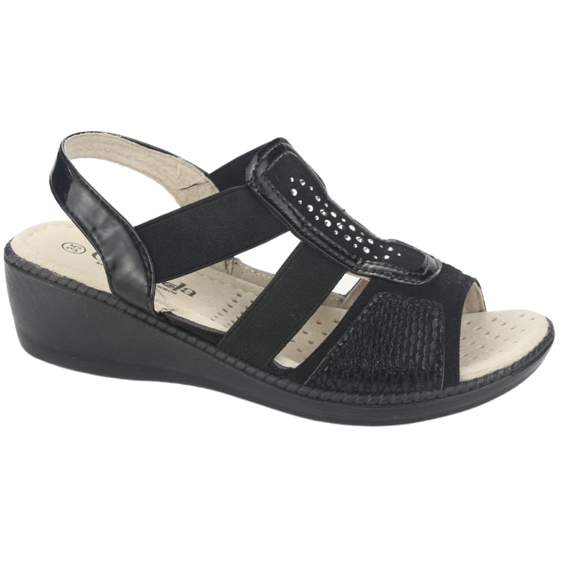 CHALADA Sandalia Mujer Negro Casual Chalada Lupe-4 | falabella.com