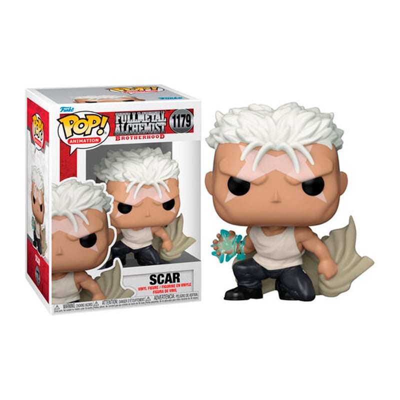FUNKO Funko Pop Animation Full Metal Alchemist Scar 1179 FUNKO ...