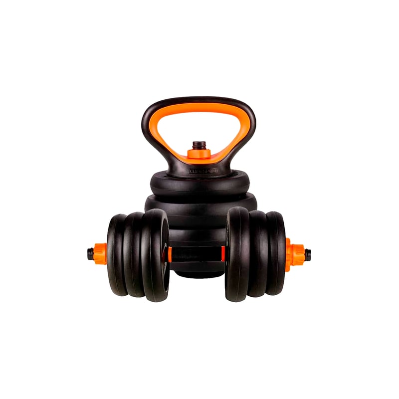 ATLETIS Set de Pesas Ajustable 40 Kg Kettlebells Negro | falabella.com