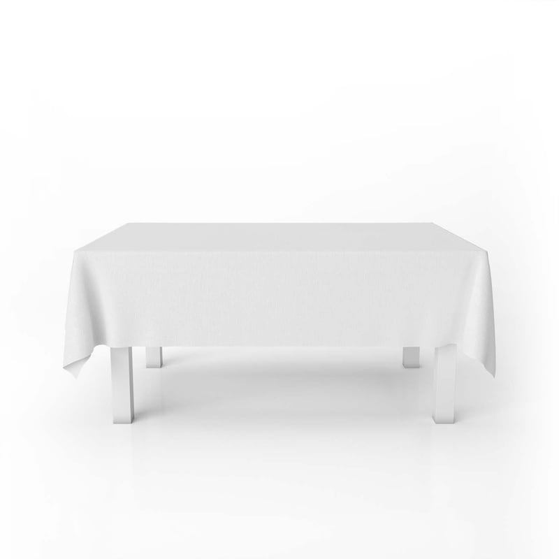 ELIZABETH PEPER Mantel para Mesa de Tela 140x220 cm Blanco | falabella.com