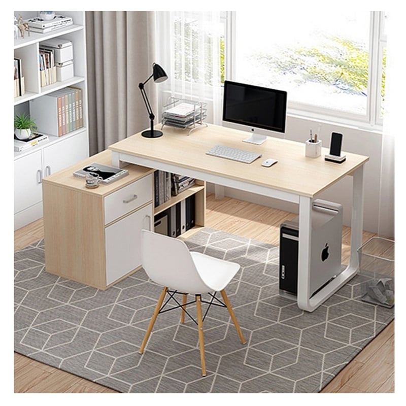 HOMER DESIGN Escritorio Mesa Forma L Esquinero Moderno ...