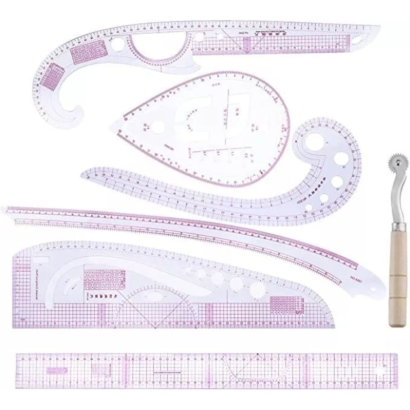 KUANGYE Reglas De Costura Sastre Y Cortador 7 Piezas | falabella.com