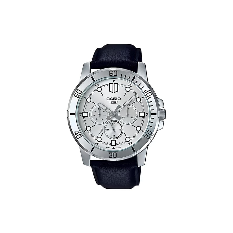 CASIO Reloj Mtp-Vd300l-7e Hombre Analogo Cuero CASIO | falabella.com