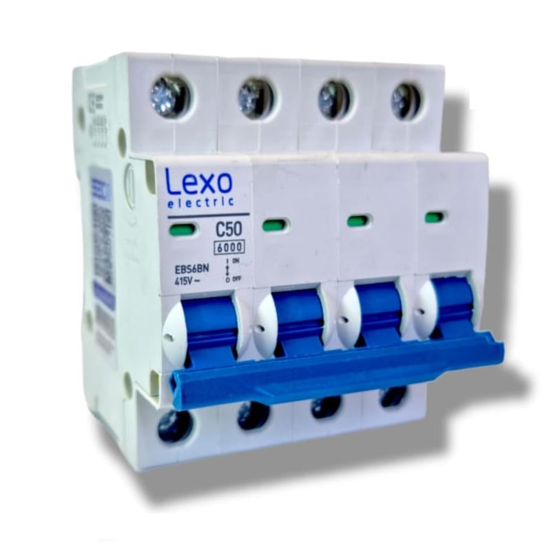 LEXO INTERRUPTOR AUTOMATICO LEXO 4x50A 6KA C | falabella.com