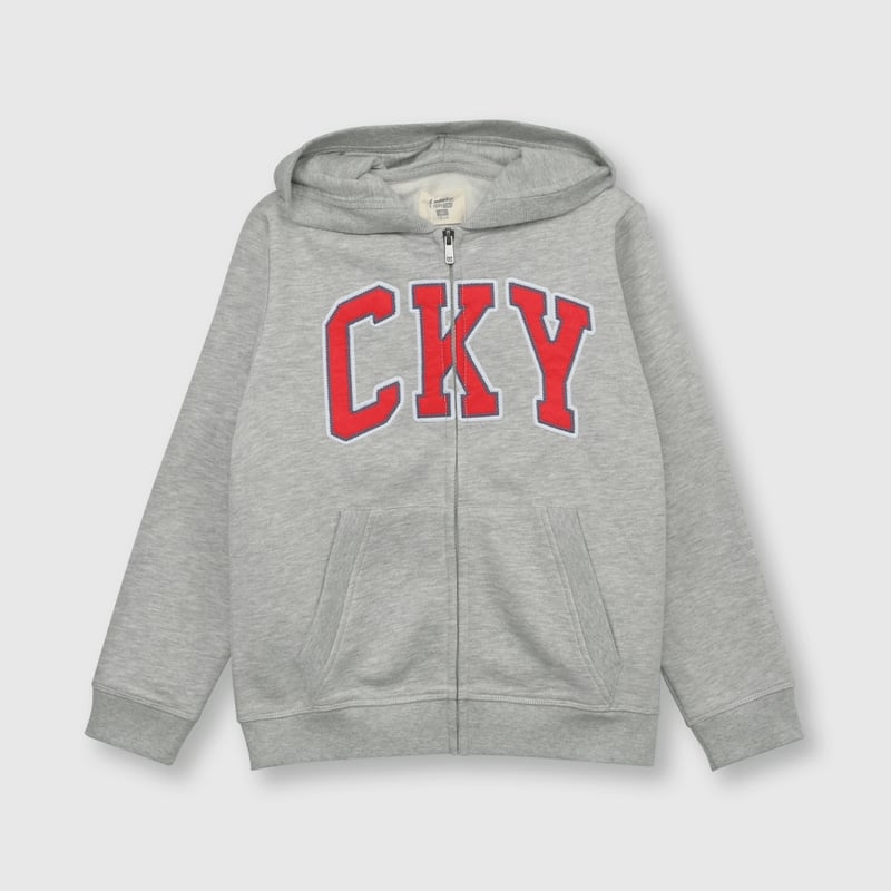 COLLOKY Polerón de niño cky gris melange (2 a 12 años) | falabella.com