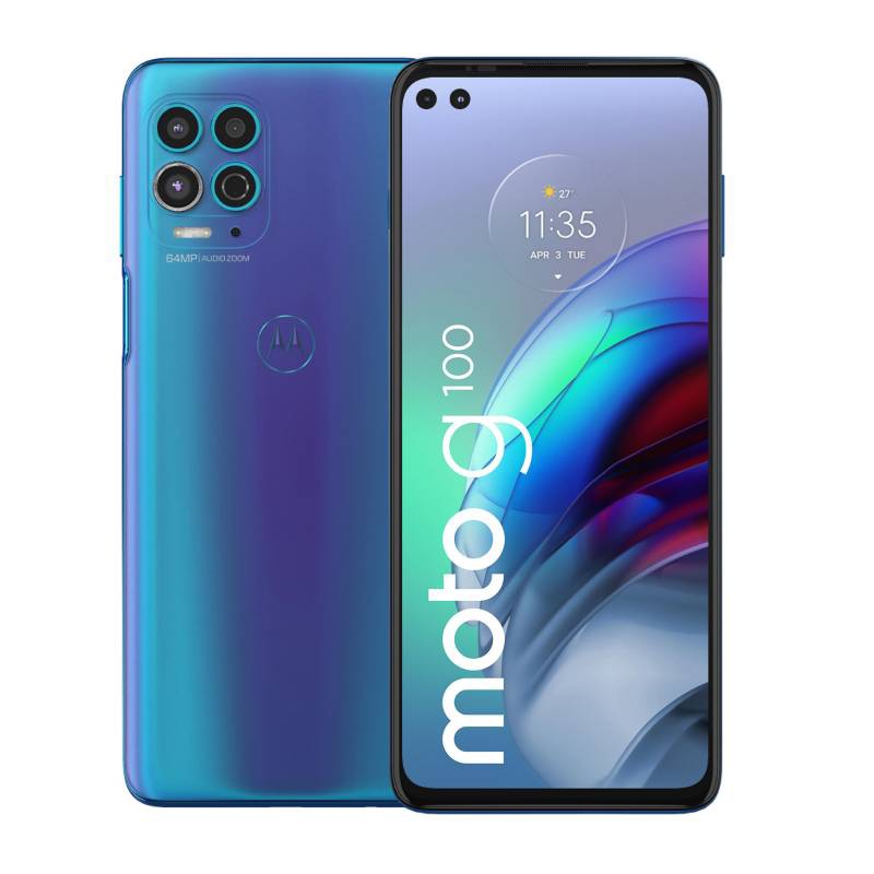 MOTOROLA Motorola Moto G100 5G 128GB - Reacondicionado - Verde Boreal ...