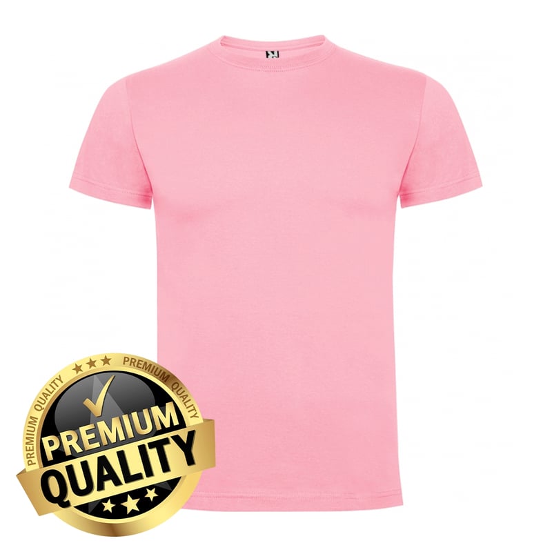 ROLY Polera De Algodón Rosa Unisex Manga Corta Dogo Premium | falabella.com