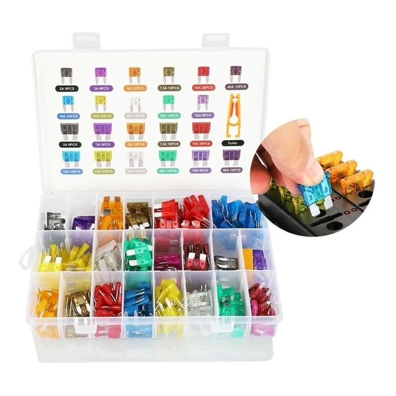 GENERICO Set 300 Fusible Electricos Kit Fusibles Automovil | falabella.com