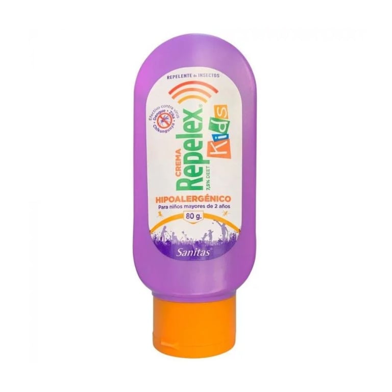 Repelex Kids Crema Repelente De Insectos Hipoalergenico 80 g REPELEX ...