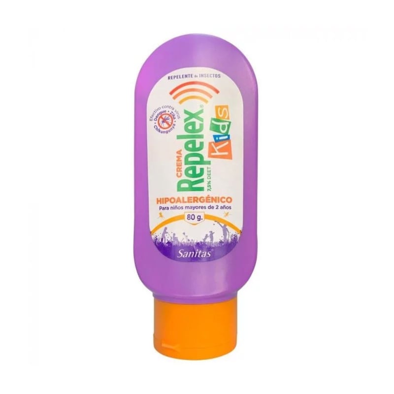 REPELEX Repelex Kids Crema Repelente De Insectos Hipoalergenico 80 g ...