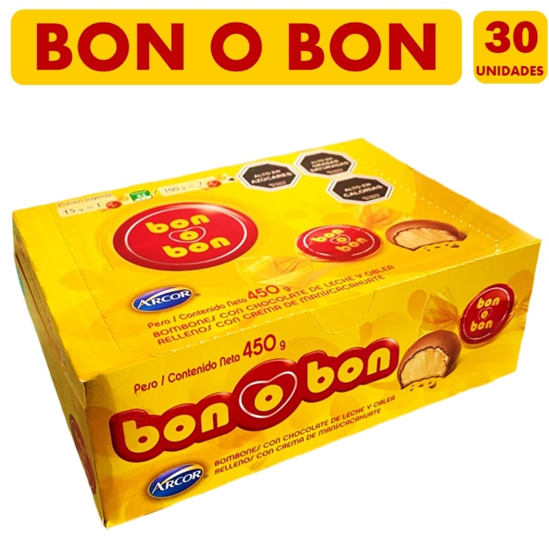 ARCOR Caja De Bon O Bon - Bombones (caja Con 30 Unidades) | falabella.com