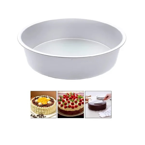 Molde Torta Molde Queque Molde Aluminio Moldes Torta 26x10cm | Sodimac ...