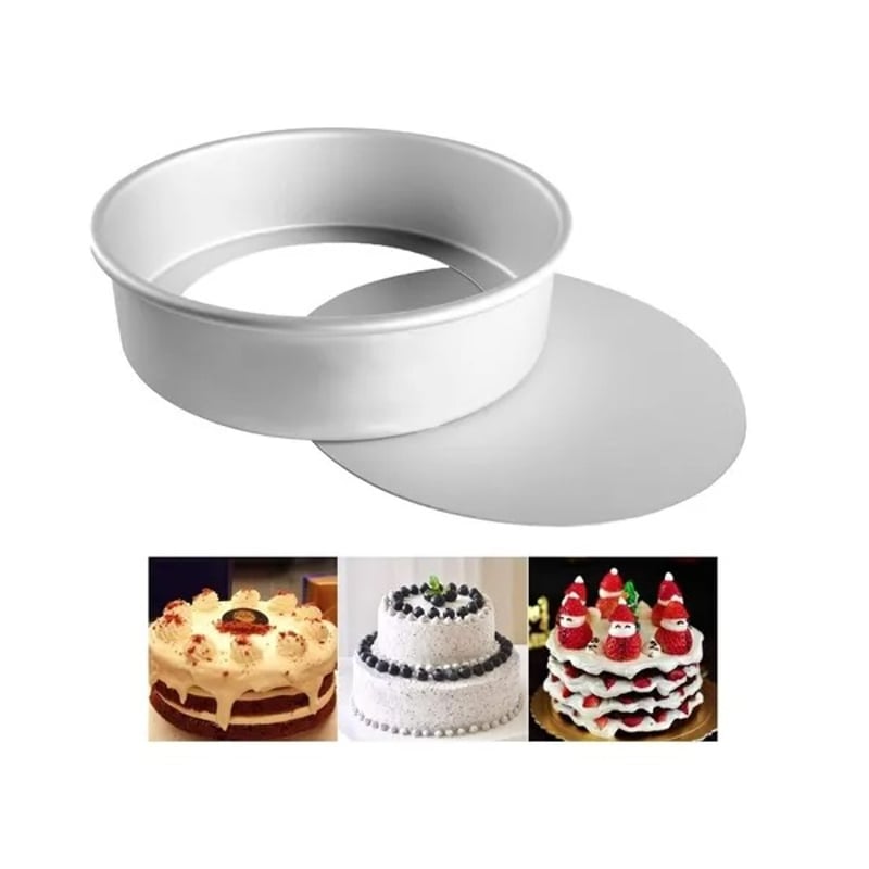 GENERICO Molde De Aluminio Para Torta Molde Desmontable Molde 30x10cm ...