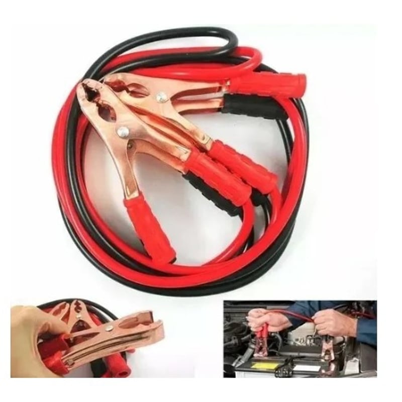 GENERICO Cable Roba Corriente 2000 Amp 2mts Para Vehiculo Auto 209012 ...