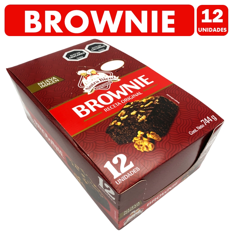 NUTRA BIEN Brownie Especial Para Colación Nutrabien (Caja Con 12 Un ...