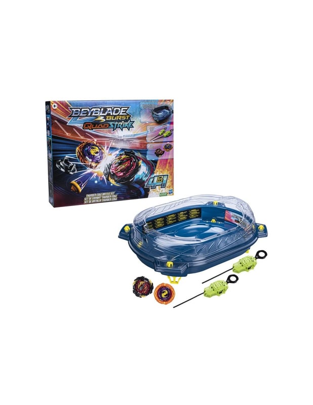 HASBRO Estadio Cancha Beyblade Quadstrike Thunder Edge | falabella.com