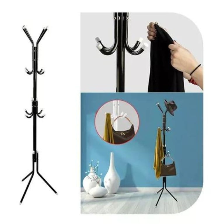 Perchero Colgador de Ropa Negro | Sodimac - Falabella