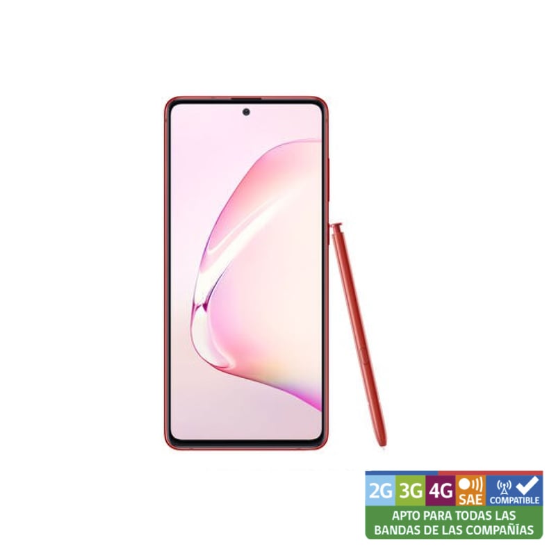 SAMSUNG Samsung Galaxy Note 10 Lite 128GB Rojo Reacondicionado ...