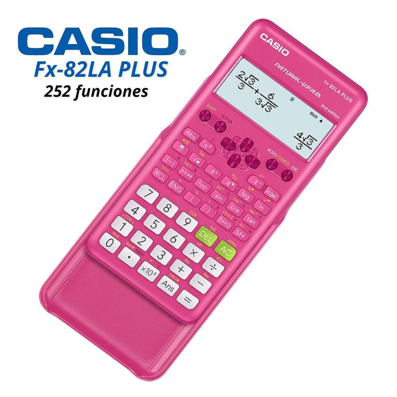 Calculadora Cientifica Casio Fx-82 La Plus 2nd Generation Español ...