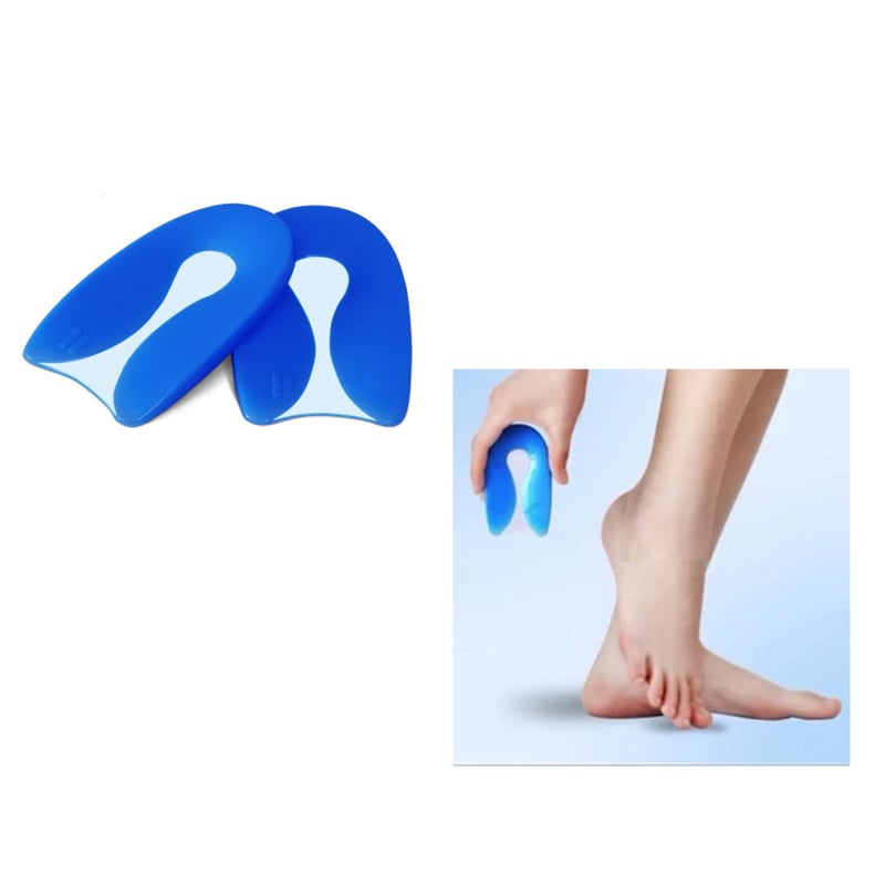 Taloneras de silicona para fascitis plantar en U | Sodimac - Falabella